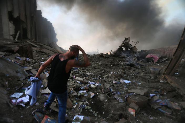 Explosions à Beyrouth : les images du drame