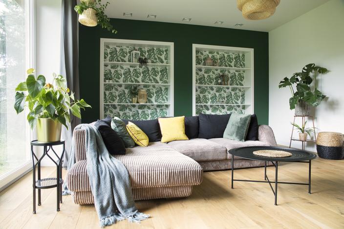 Deco Grand Mur Salon