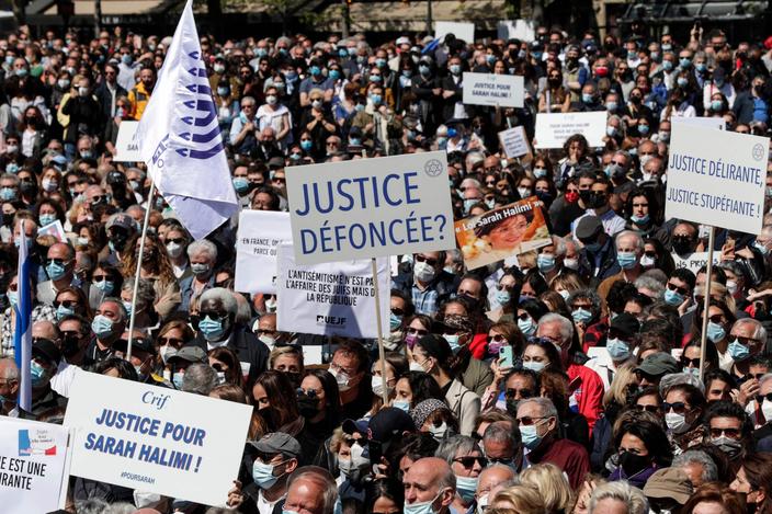 Affaire Halimi : 25.000 manifestants à Paris, Marseille, Lyon ...