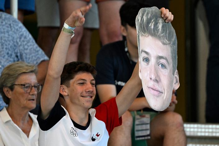 Le «clan» Léon Marchand, une famille entière pour emmener le nageur au ...