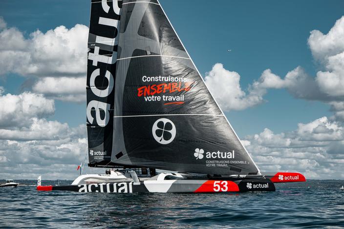 Voile : le maxi-trimaran Edmond de Rothschild vendu à Actual group