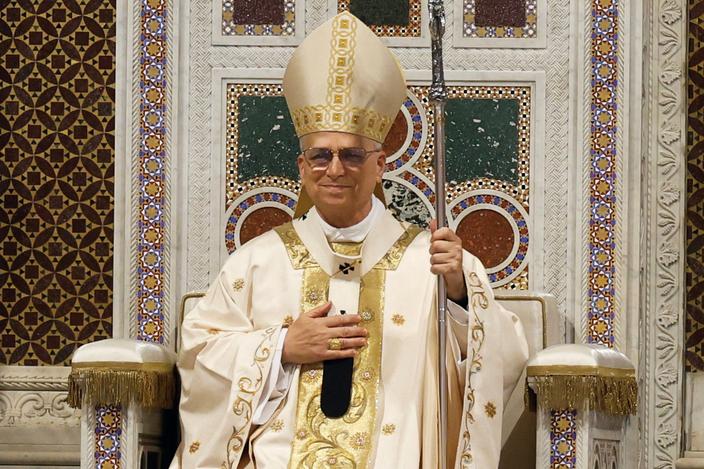 Le pape Léon XIV a pris possession de sa chaire d'évêque de Rome en la ...