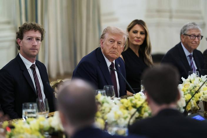 Melania Trump de retour, Bill Gates, Mark Zuckerberg… Dîner au sommet à ...