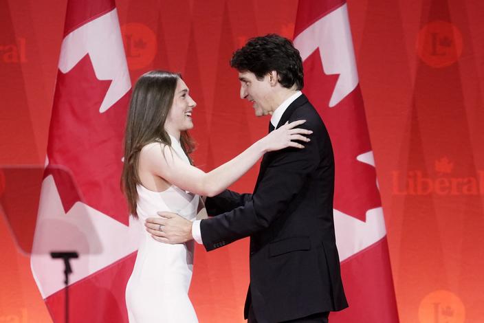 "Papa je suis fière de toi" : Justin Trudeau en larmes face à sa fille ...