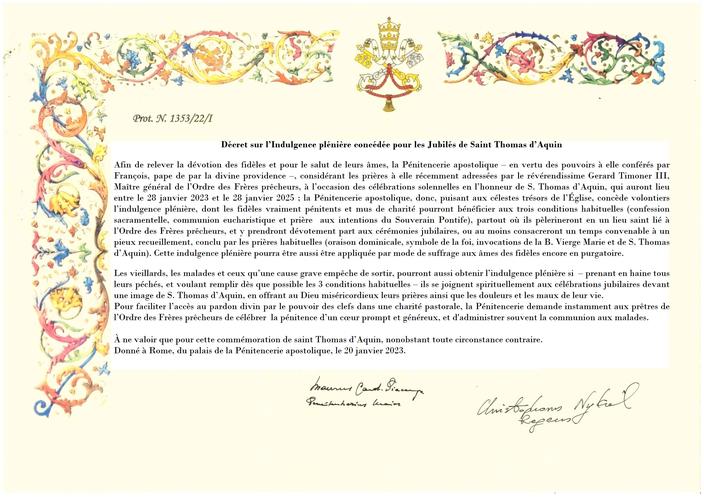 Les reliques de saint Thomas d'Aquin révélées pour la première fois ...