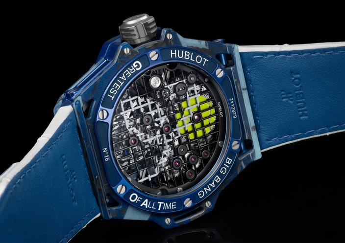 Hublot rend hommage aux 101 victoires de Novak Djokovic