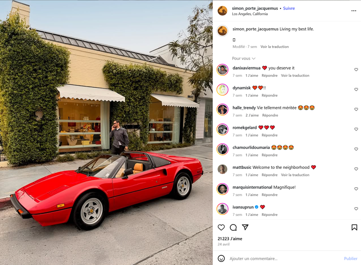 En vidéo, Simon Porte Jacquemus s’offre un tour d’essai de Formule 1 ...