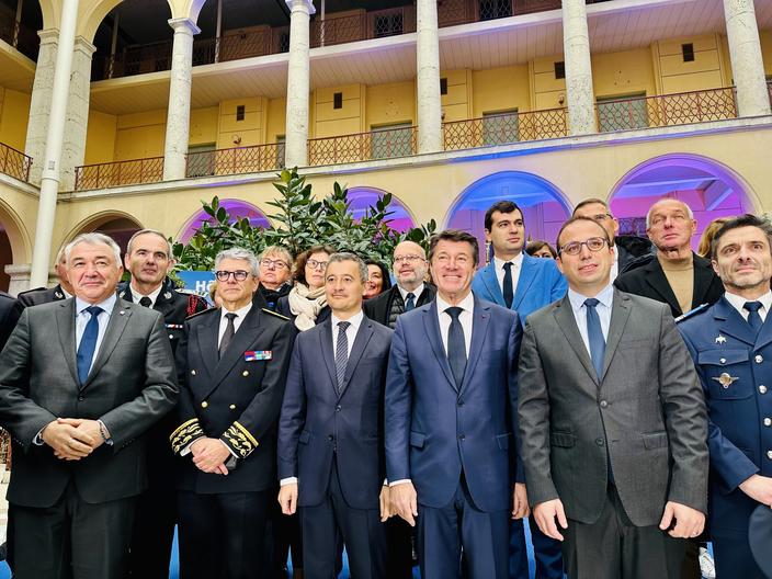 À Nice, le futur hôtel des polices, «symbole du continuum de sécurité»