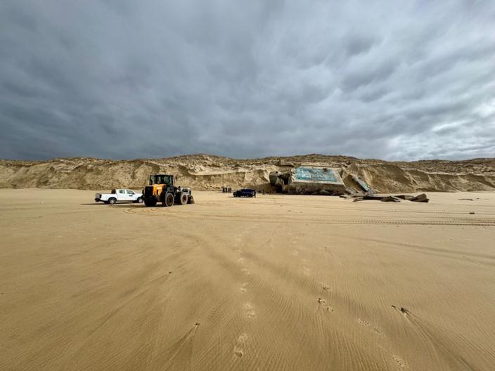 Gironde : 39 obus retrouvés après l’effondrement d’un blockhaus sur une ...