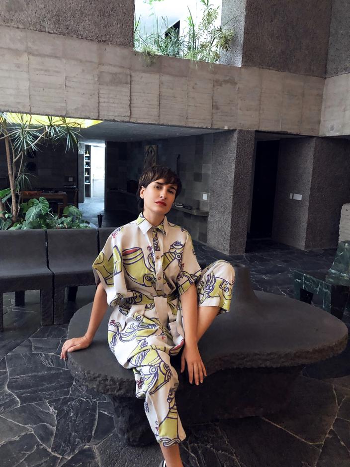 Le style bobo chic de Camille Rowe chez Gérard Darel, le marché aux ...