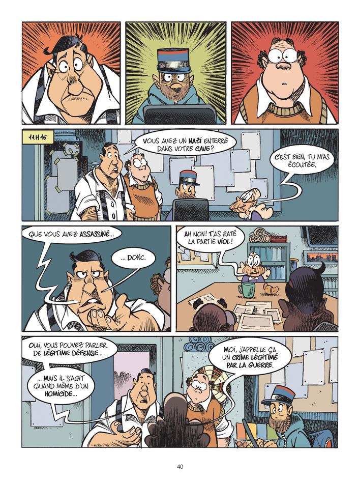 La critique BD: Mamie Luger, centenaire killeuse