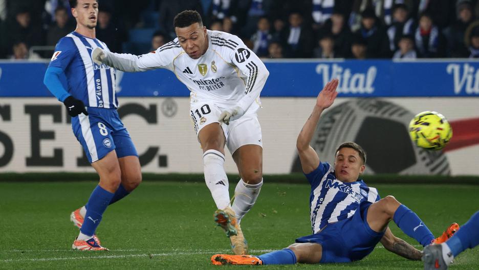 Mbappé buteur, le Real Madrid assure l’essentiel face à Alavés ...