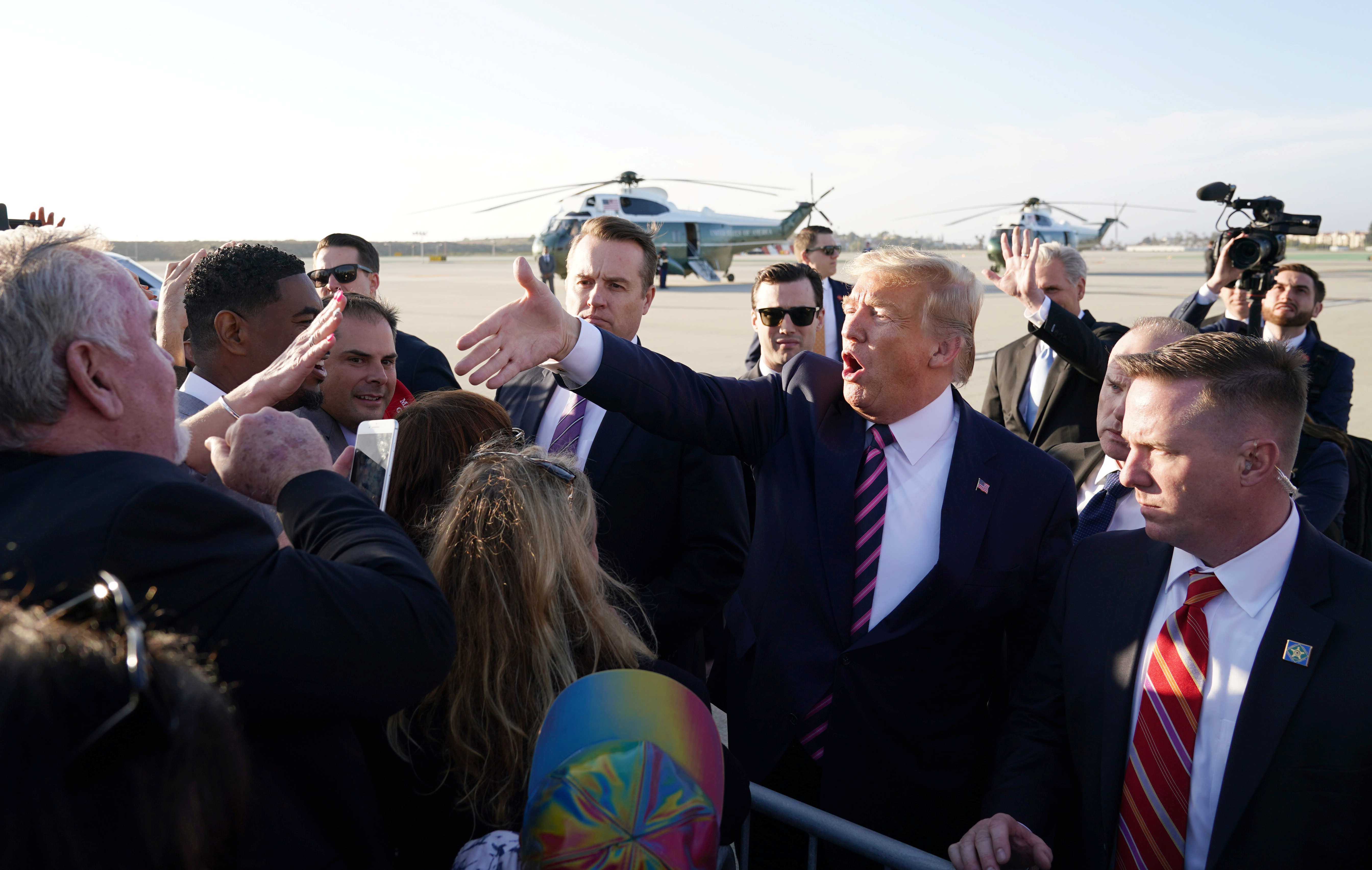 La popularité de Donald Trump au plus haut