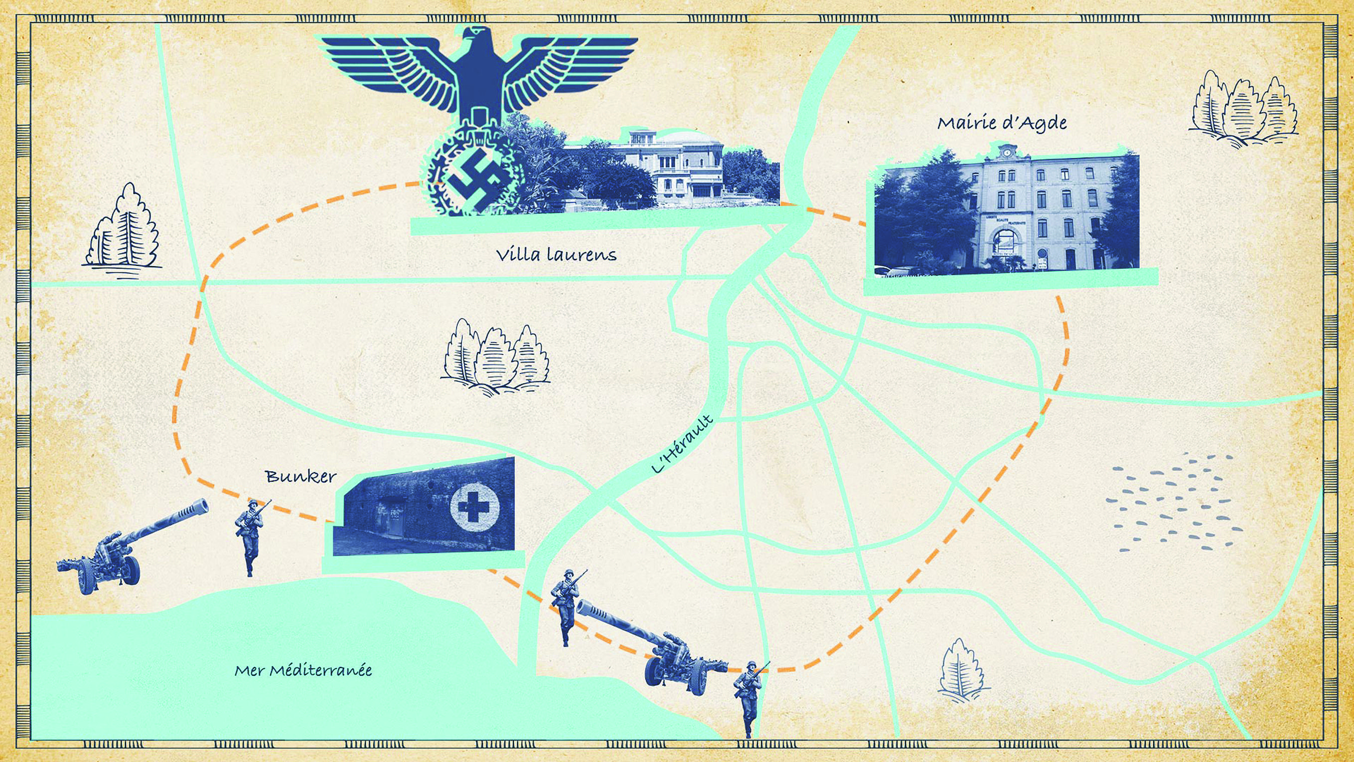 Château, fresques et bunkers: la ville d'Agde sur la trace de ses ...