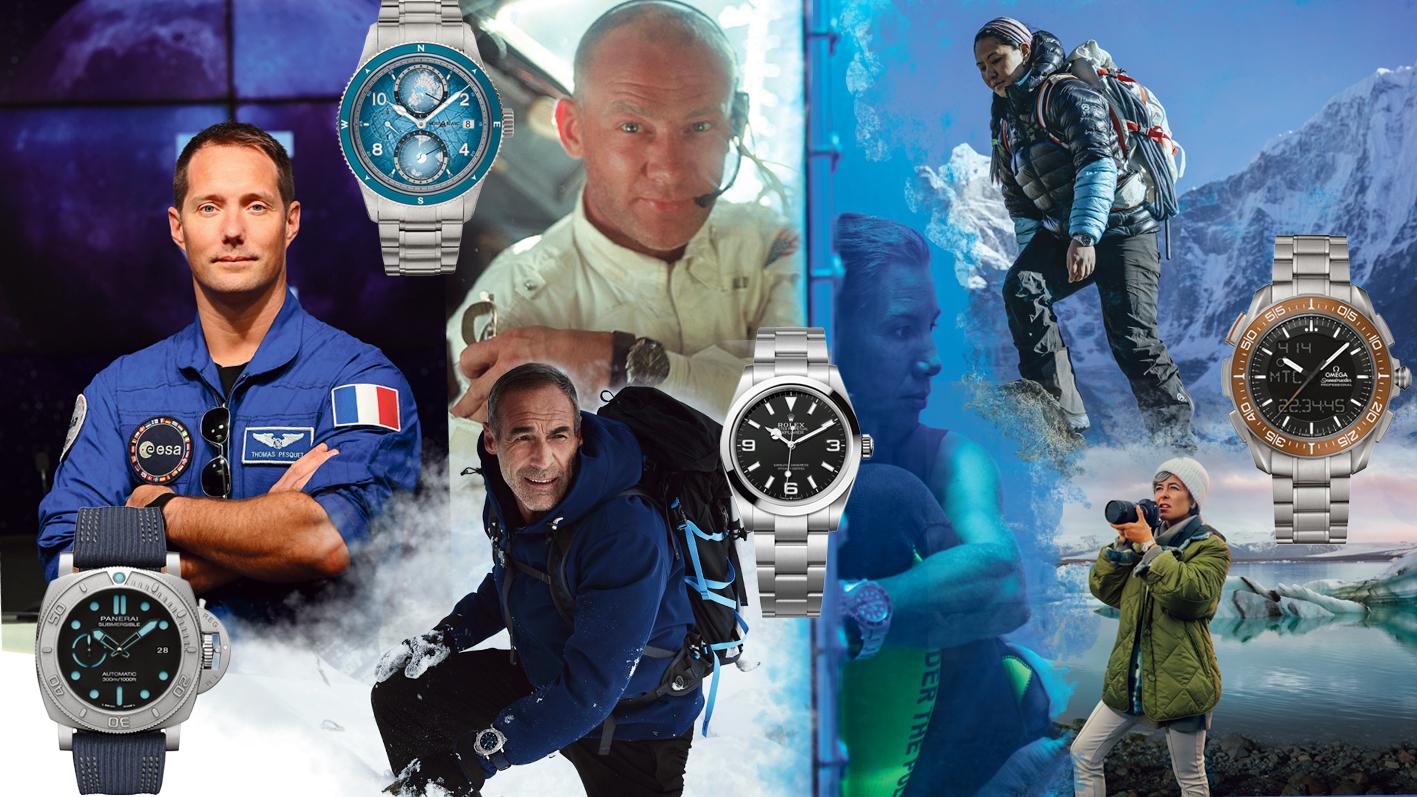 Mike Horn, Thomas Pesquet, Buzz Aldrin... Les montres extrêmes des ...