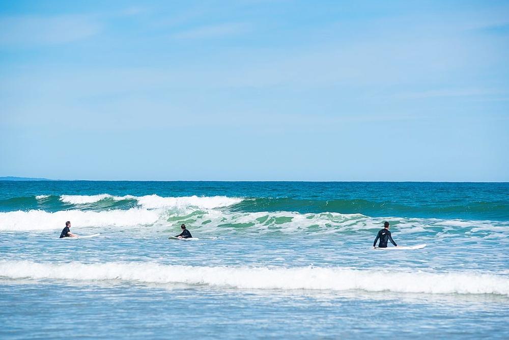 La leçon de surf de Fiona Capp en Australie