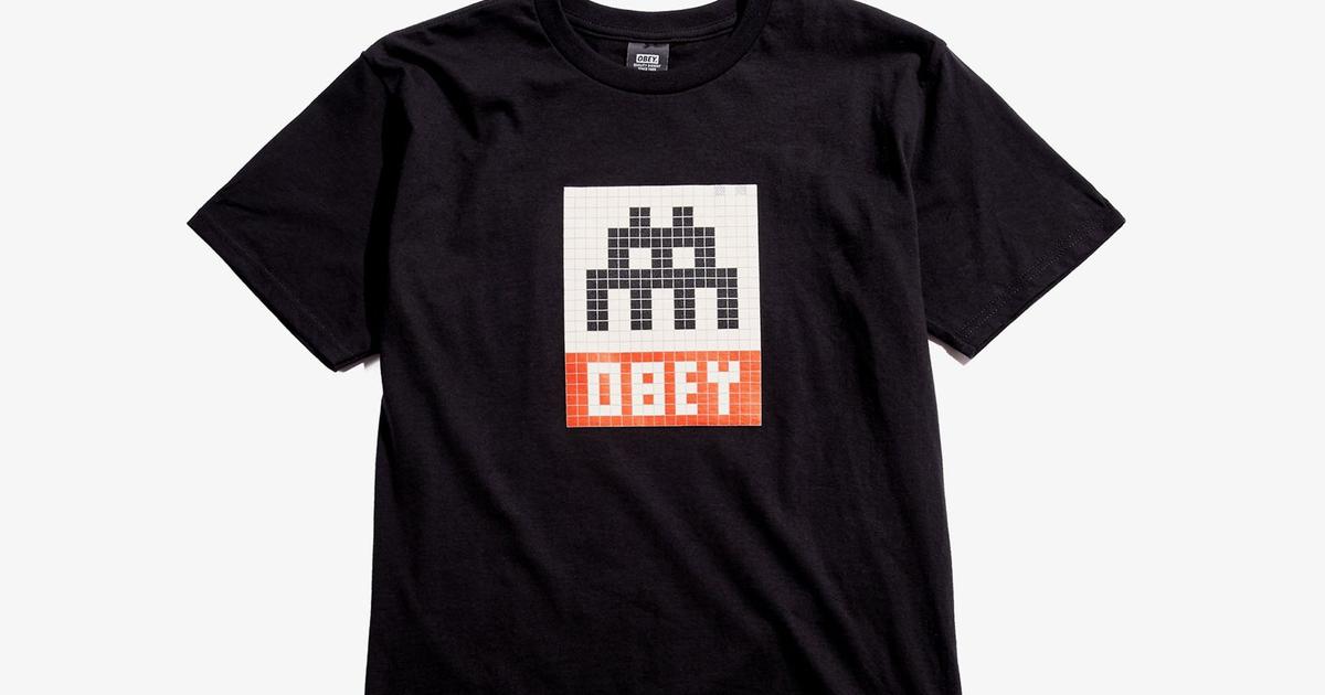 La nouvelle collection Obey x Invader, en exclusivité à Paris