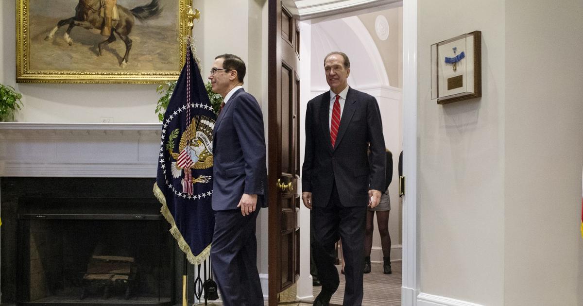 L’américain David Malpass prend la tête de la Banque mondiale