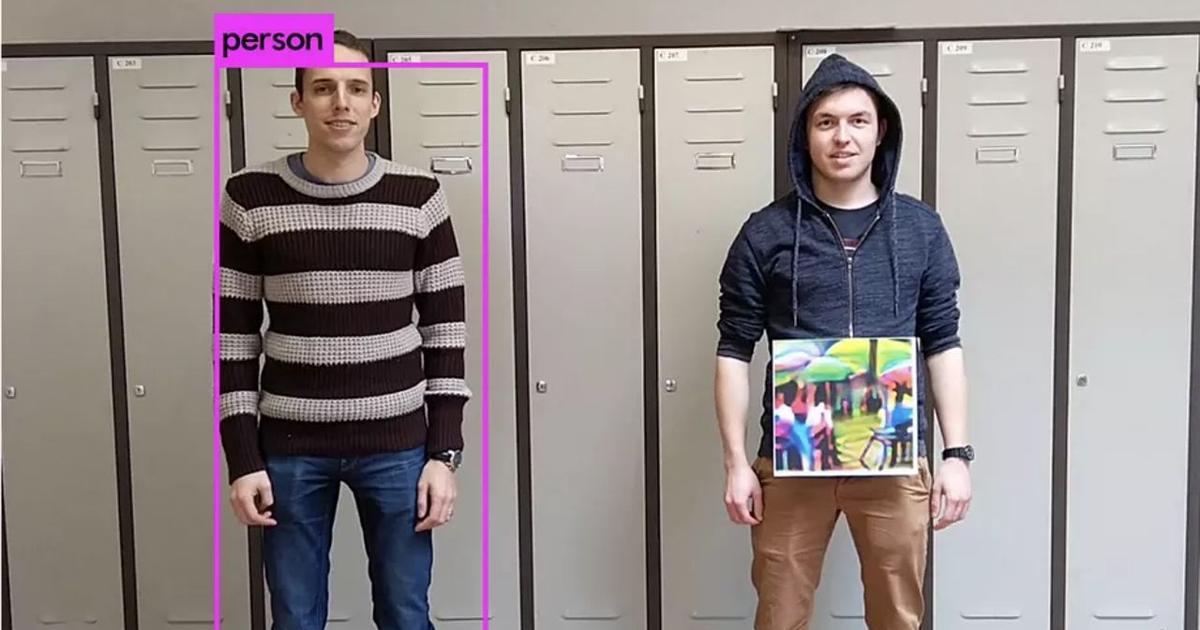 Une pancarte pour se cacher des intelligences artificielles