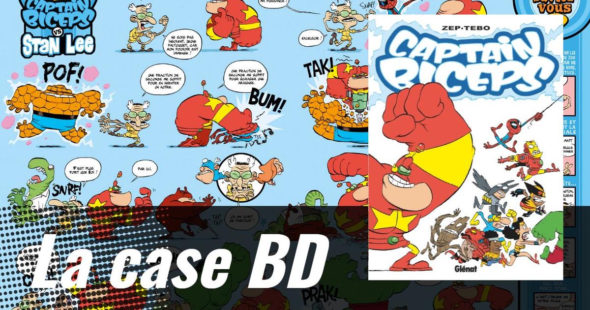 La Case BD: Captain Biceps, le comics français qui a du punch