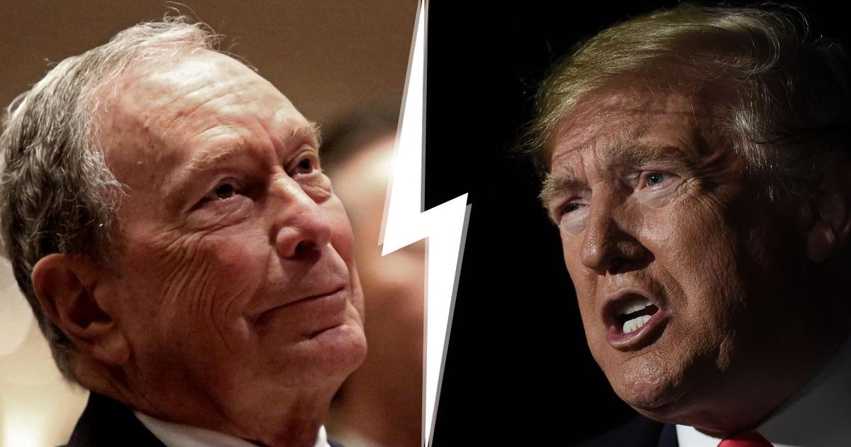Michael Bloomberg contre Donald Trump: le match des milliardaires