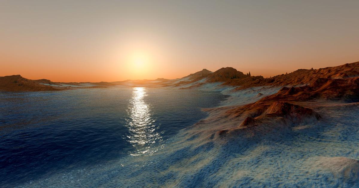 Quand l’eau ruisselait à la surface de Mars