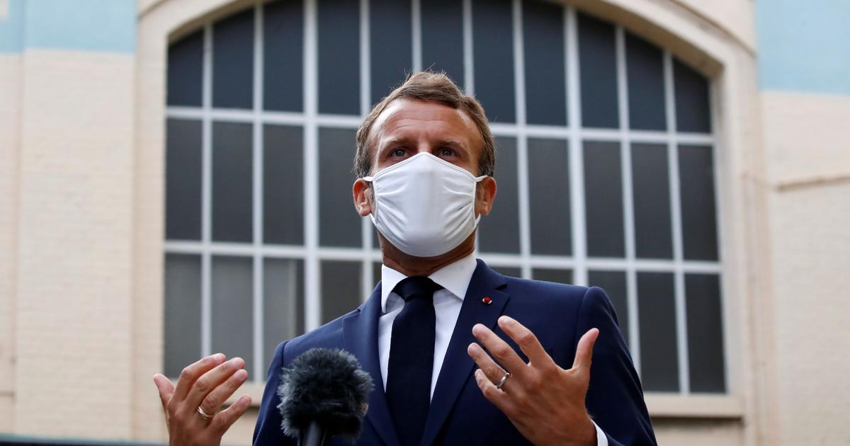 Emmanuel Macron défend le port du masque obligatoire