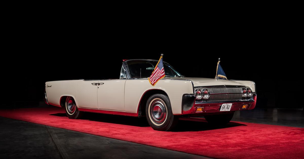 Plus de 300 000 € pour la Lincoln Convertible de Kennedy