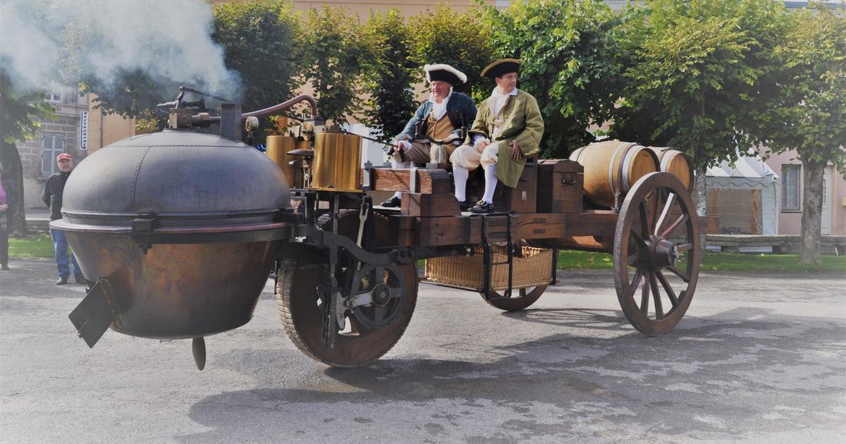 Fardier de Cugnot, voyage en l’an 1770