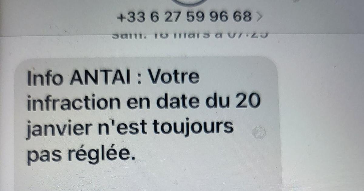 Faux PV mais vraie arnaque par SMS