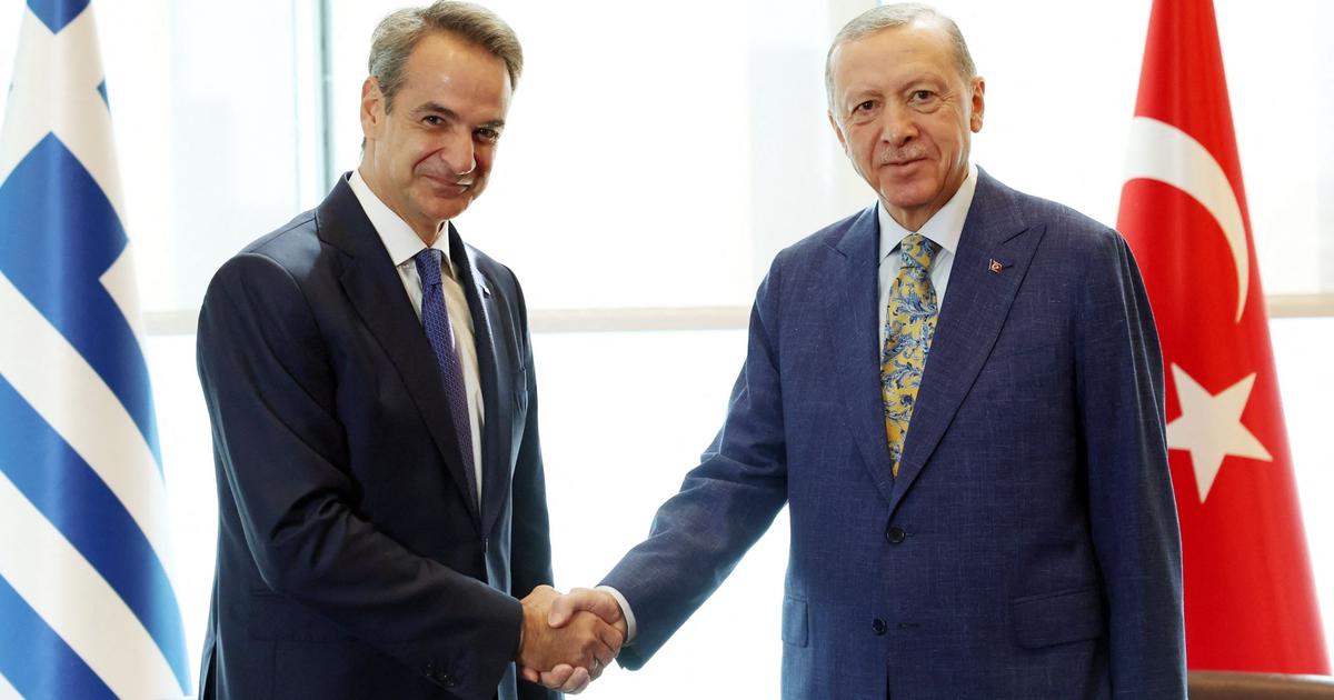 Le président turc Erdogan en ami à Athènes