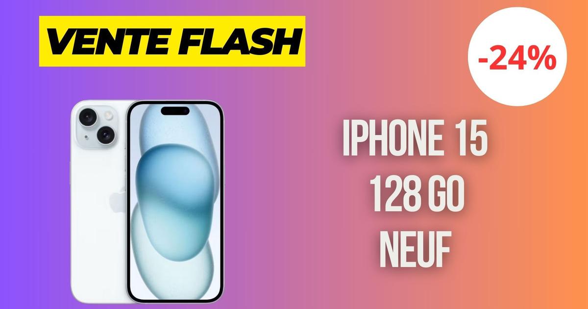 Une offre exceptionnelle! L’iPhone 15 neuf pour seulement 699 euros!