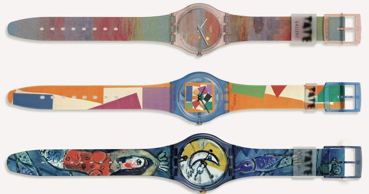 Swatch Art: Matisse, Chagall or Turner on the wrist