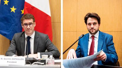 Commission d’enquête TNT: Quentin Bataillon et Aurélien Saintoul, des tensions à haute fréquence