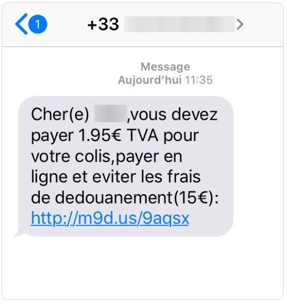 La douane alerte sur la nouvelle arnaque au colis envoyée par SMS