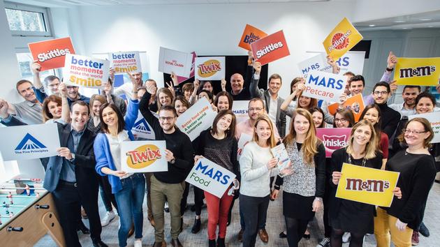 Mars: cinq valeurs et 240 formations