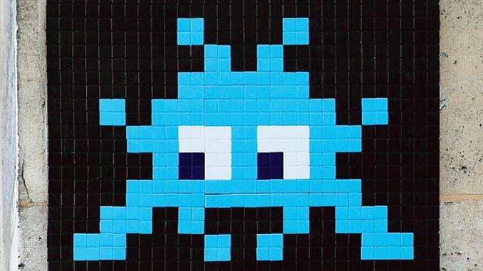 La folie pour l’appli FlashInvaders à Paris