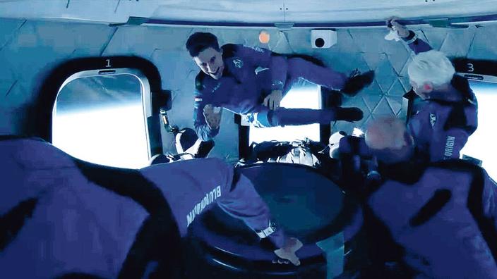 Tourisme spatial: quatre nouveaux passagers sont allés dans l’espace