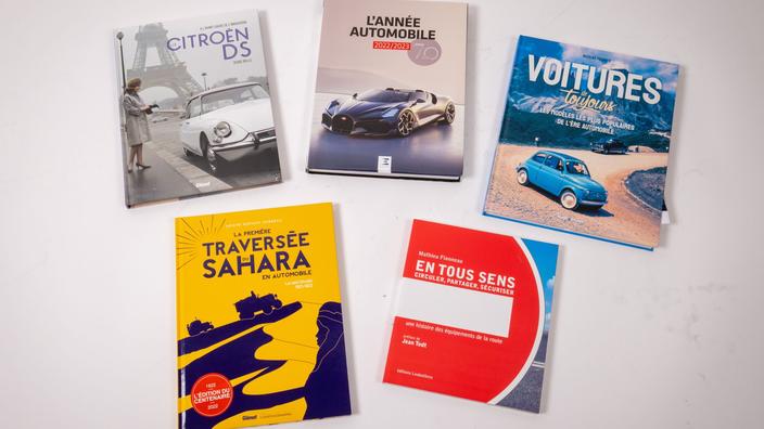 Automobile: sélection de livres à offrir à Noël