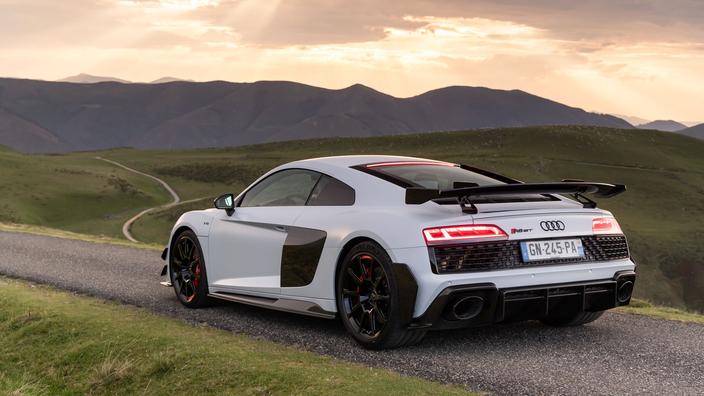 Audi R8 GT RWD, dernier tour de piste