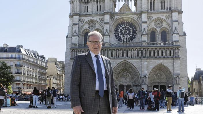 Notre-Dame: Michel Picaud, le chasseur de mécènes américains