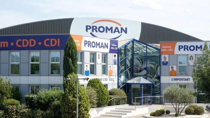 Intérim: Proman devient numéro quatre en Europe