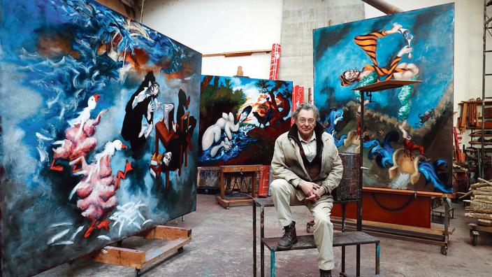 Gérard Garouste: «J’attends d’une peinture qu’elle raconte une histoire»