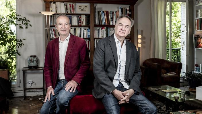 Hervé Le Tellier et Pascal Fioretto, le best-seller et le pasticheur