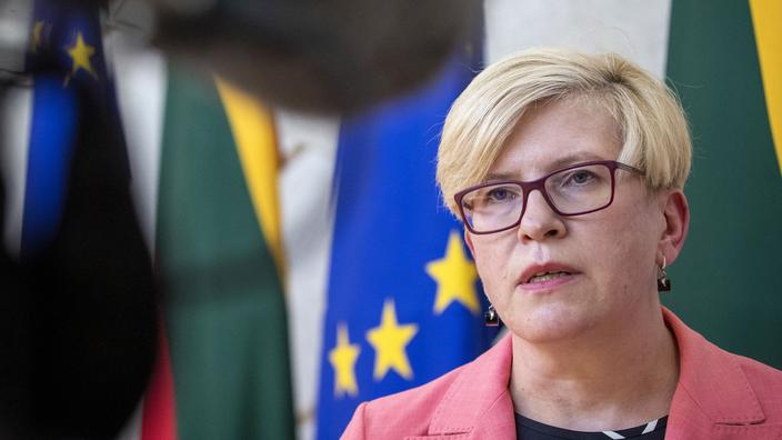 Ingrida Simonyte, première ministre de la Lituanie: «La Biélorussie est ...