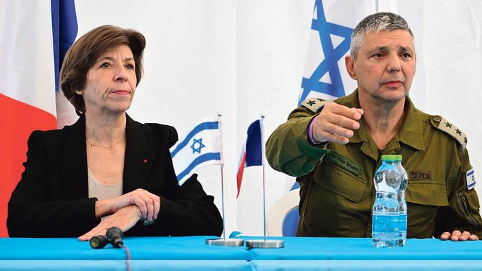 Catherine Colonna à Beyrouth pour enrayer une escalade sur le front ...