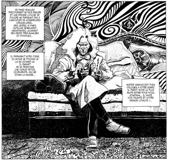 La case BD: le Dracula de Bram Stoker réinventé par Georges Bess