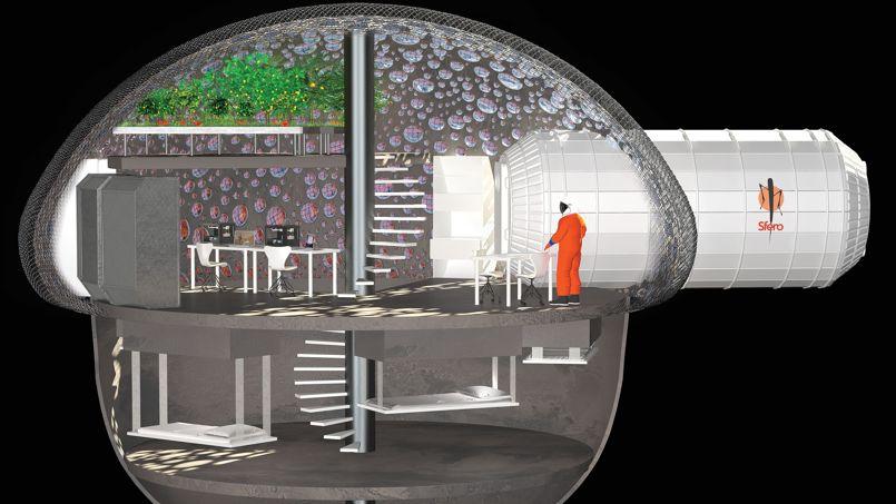 Ils imaginent une maison pour habiter sur Mars
