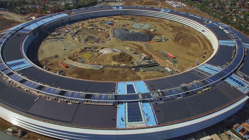 Le gigantesque siège d’Apple est bientôt prêt pour le décollage ...