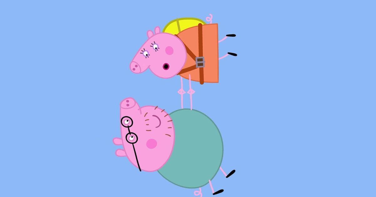 Peppa Pig - Saison 5 - Épisode 7 : Le saut en parachute